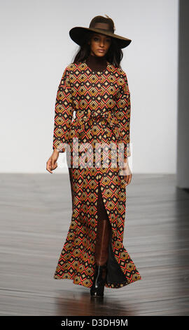 Issa London A/W 2013/14 collection shown during London Fashion Week at ...