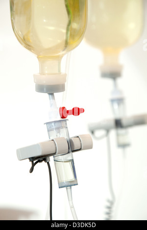 Duesseldorf, Germany, infusion bottle Stock Photo - Alamy