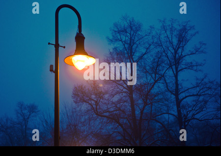 Berlin, Germany, on lampposts Helmholzplatz Stock Photo - Alamy
