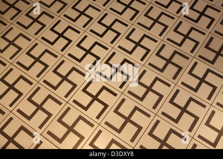Swastika Floor Tiles in the Schindler Factory Memorial Museum Krakow ...