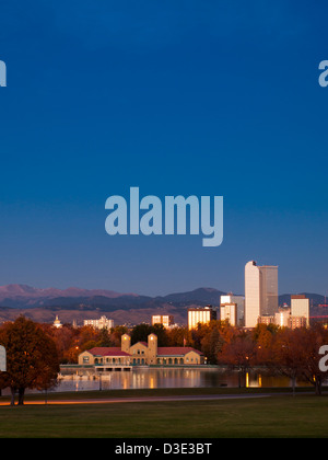 Sunrise over downtown Denver in late Autumn Stock Photo - Alamy