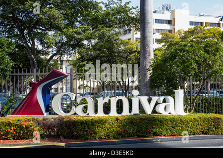 The USA headquarters of cruise operator Carnival Cruise Lines Stock ...