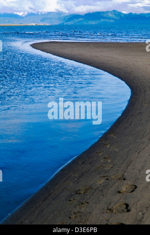 Sunburst, Bishop Beach, Homer, Alaska, USA Stock Photo - Alamy