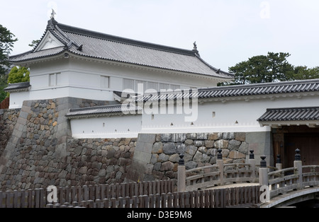 Fortress walls of Odawara Castle of the Doi Clan during the Kamakura ...