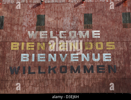 WELCOME TO ST LUCIA,SIGN Stock Photo - Alamy