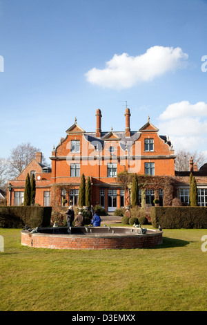 Visitors at 17th century Chippenham Park House, Chippenham village ...