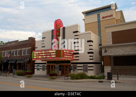 The historic Normal Theater, Normal, Illinois Stock Photo - Alamy