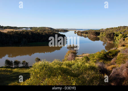 Irwin River Estuary, Dongara Western Australia Stock Photo - Alamy
