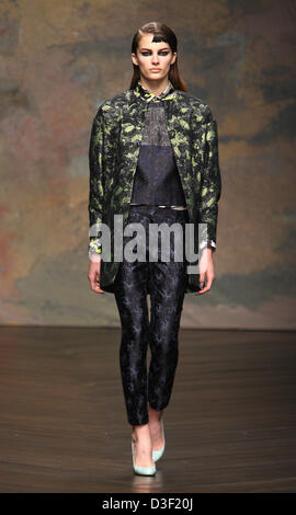 Michael van der Ham A/W 2013/14 collection shown during London Fashion ...