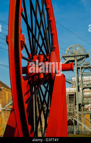 Woodhorn Colliery Mining Museum, Northumberland, England. Pit Head ...