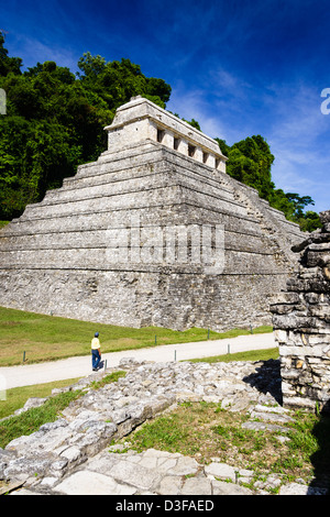 Temple of the Inscriptions, Palenque, was a pre-Columbian Maya ...