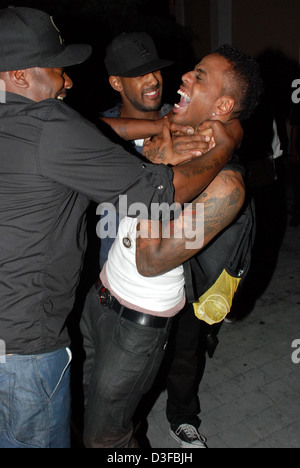 AL B. Sure and Bobby Brown at AL B. Sure Birthday Party Stock Photo - Alamy