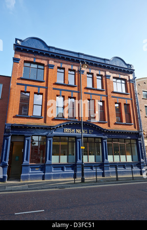 the irish news newspaper offices belfast city centre northern ireland ...