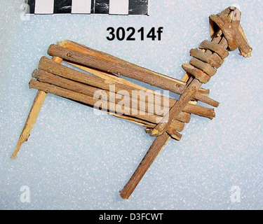 The Split-Twig Figurine, an archaic prehistoric artifact found in the ...