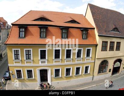 Birthplace of Georg Friedrich Handel at Halle, Saxony, in Germany Stock ...