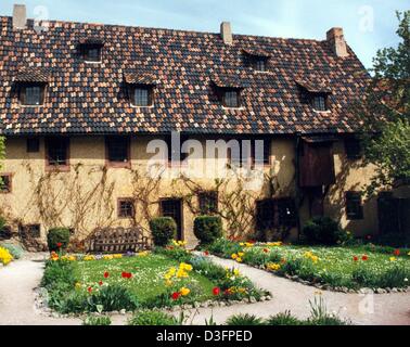 House where Johann Sebastian Bach was born in Eisenach, 1935 Stock ...