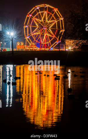 Big Wheel at funfair on Clapham Common Stock Photo - Alamy