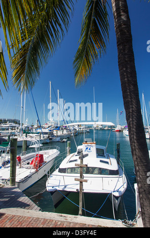 Key West Marina Stock Photo - Alamy