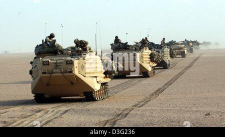 (dpa) - A M1-A1 Abrahams battle tank of the 1st Tank Batallion of the ...