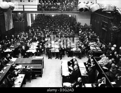 NUREMBERG TRIALS 20 November 1945 - 1 October 1946 Stock Photo - Alamy