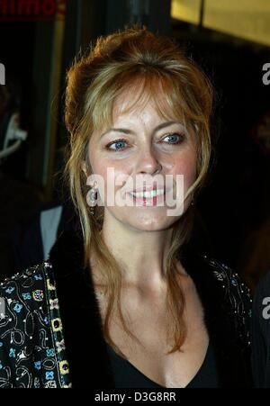 (dpa) - Italian actress Greta Scacchi and US film director Reuben Leder ...