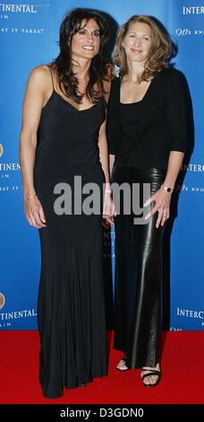 Gabriela Sabatini and Steffi Graf at the charity gala "Thank you Steffi ...