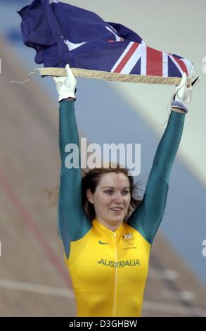 Olympic Games, Athens, GREECE, Olympic Velodrome [Cycling Track], Women ...