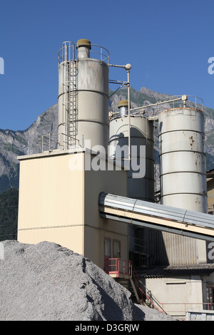 Cement Factory Canton Stock Photo - Alamy