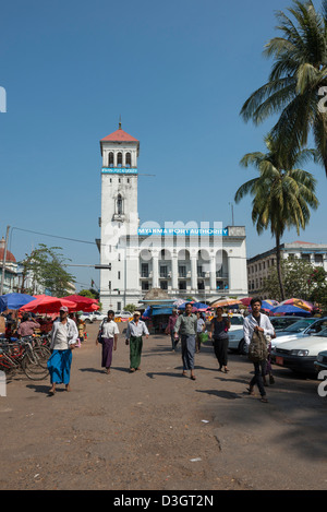 Port Authority building Myanma Yangon Myanmar Rangoon Burma 2006 Stock ...