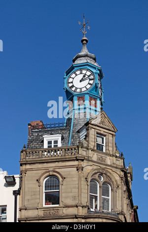 The clock Tower and corner shop at South Norwood, London, UK Stock ...