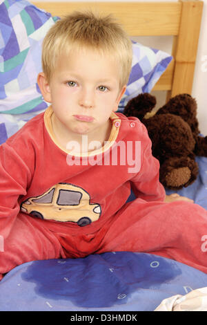 CHILD WITH ENURESIS Stock Photo - Alamy