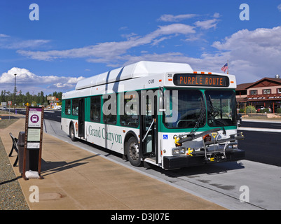 The Tusayan Shuttle Bus provides transportation from the gateway ...
