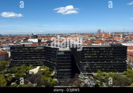 (dpa) - A view of the European Patents Office (EPO) in Munich, Germany ...