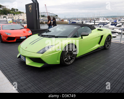 Lamborghini Gallardo front view Stock Photo - Alamy