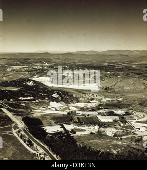 Aerial photograph from 1960 showing the North Sands shipyard in ...