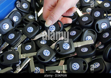 VW Volkswagen Car Key Stock Photo - Alamy