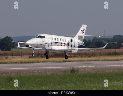 (dpa) - The picture shows aircraft producer Grob Flugzeugwerke's ...