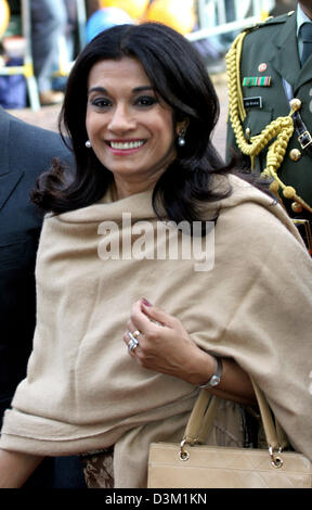 Princess Sarvath of Jordan arrives for the wedding of Crown Princess ...