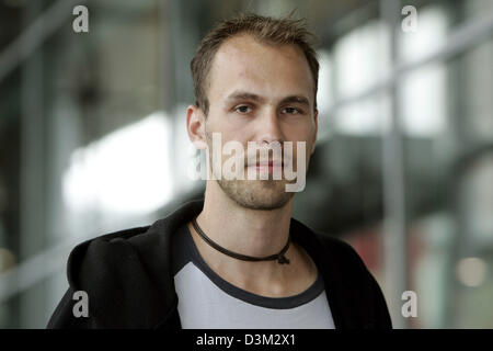 (dpa) - German author Andre Marx presents his volume of three books ...