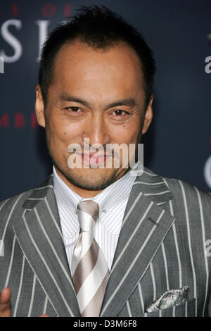 Japanese actor Ken Watanabe poses on the red carpet of the Asian Film ...