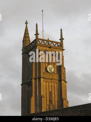 Colerne Wiltshire St John the Baptist church Stock Photo - Alamy