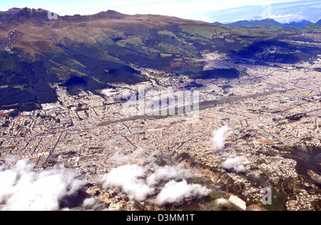 aerial view of Mariscal Sucre international airport Quito Ecuador Stock ...