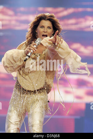 Carola, representing Sweden to the Eurovision Song Contest 2006 ...