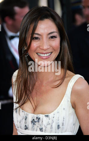Chinese actress Michelle Yeoh poses as she arrives to the 'Arthur et ...