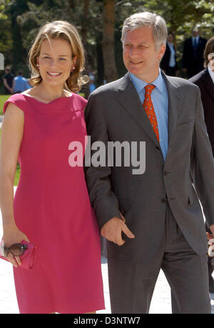 The Crown Prince Philippe of Belgium and The Crown Princes Mathilde ...