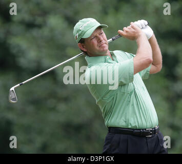 South African pro golfer Retief Goosen shown during the BMW ...