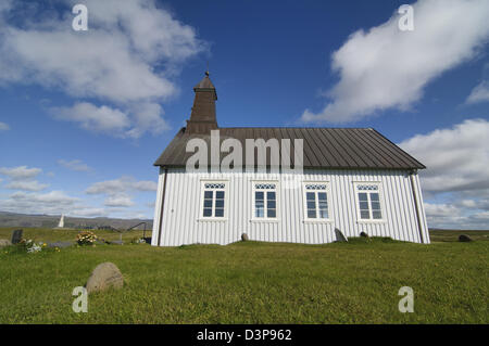 Strandarkirkja Church in Reykjanes, Southwest Iceland Stock Photo - Alamy