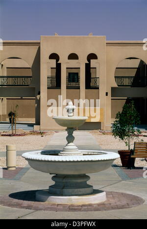 Residential and admin buildings in Shaybah where Saudi Aramco has ...
