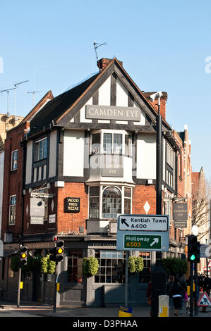 Camden Eye Pub Stock Photo - Alamy