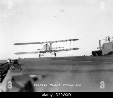 The Martin T4M-1, a torpedo bomber used by the U.S. Navy, is seen here ...